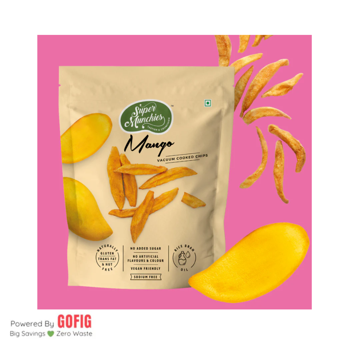 Super Munchies Mango (50 g) - Pack of 2 – Gofig
